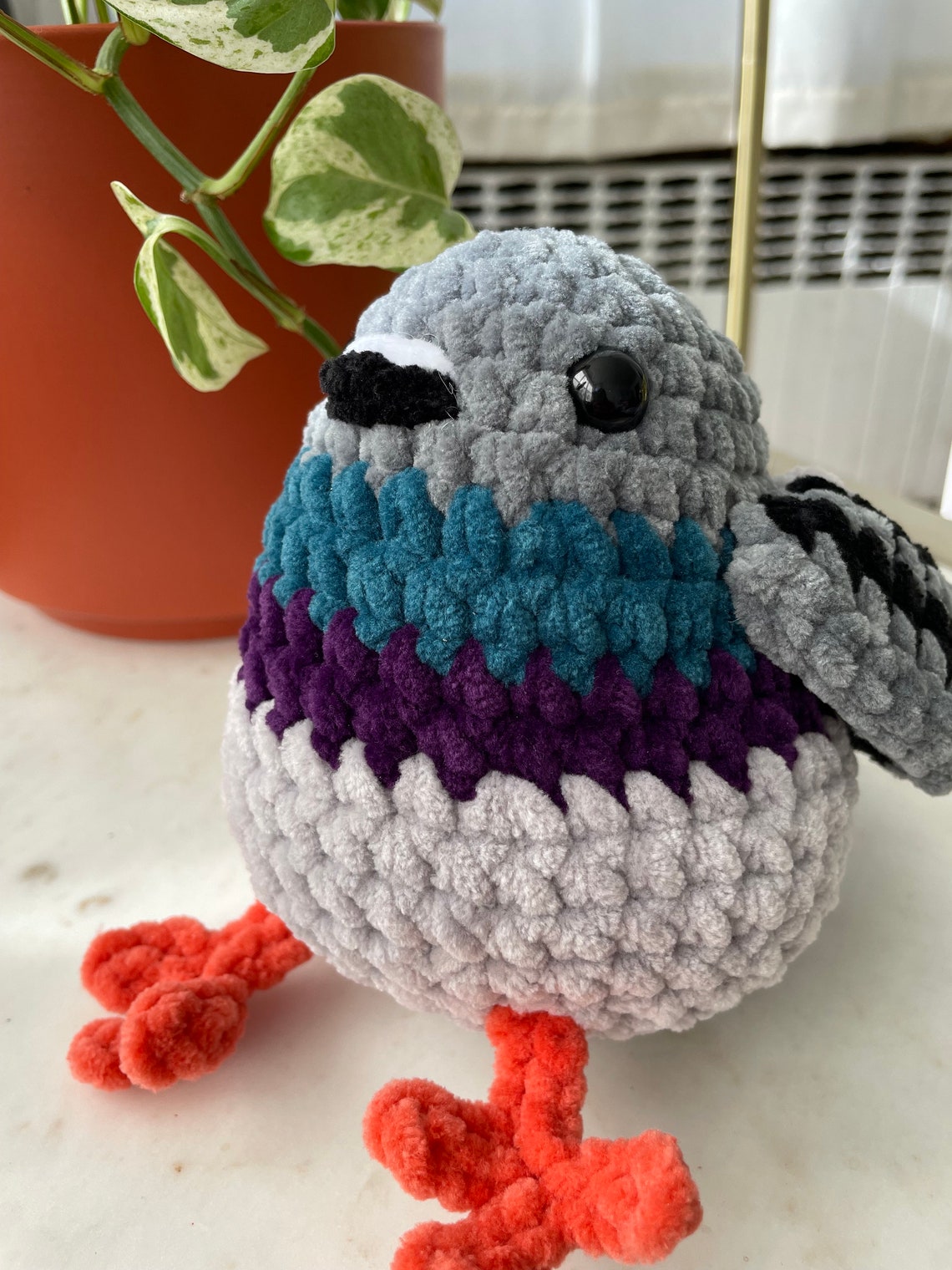 Super Soft Handmade Pigeon Stuffy Made in NYC. Made to Order by ...