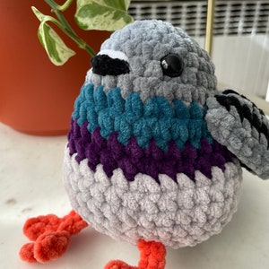 Super Soft Handmade Pigeon Stuffy Made in NYC. Made to Order by ...