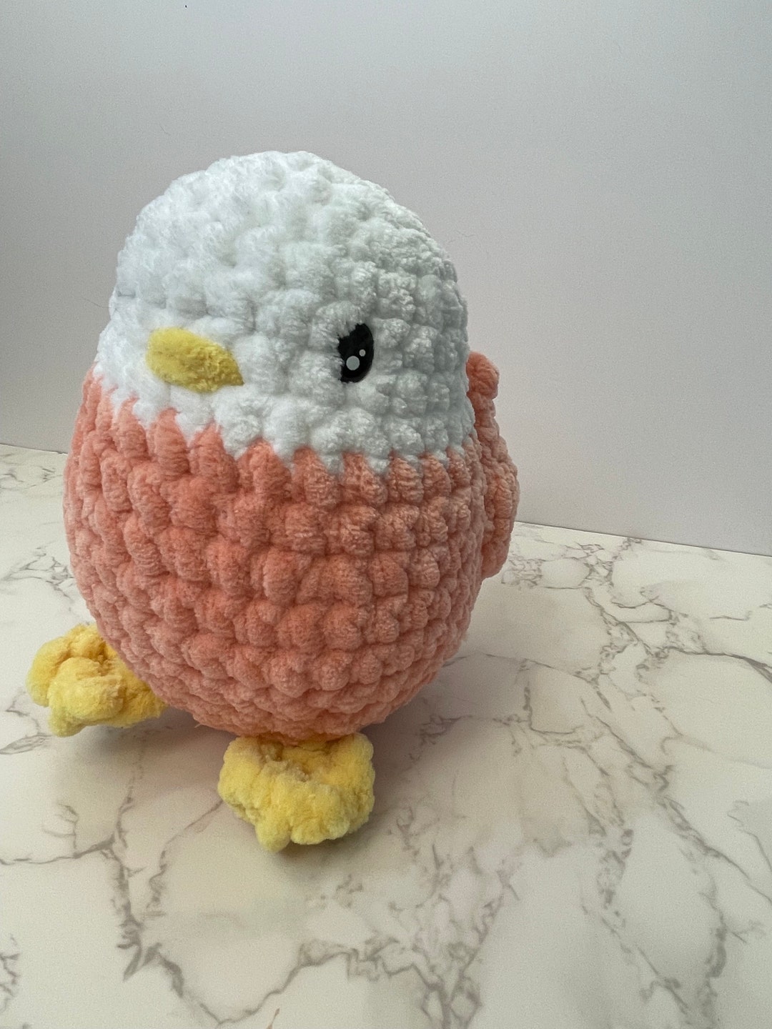 Super Soft Handmade Large Budgie Bird Stuffy. Handmade by Anneestiches ...