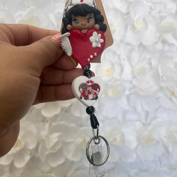 Clay Nurse for Badge Reel - Etsy