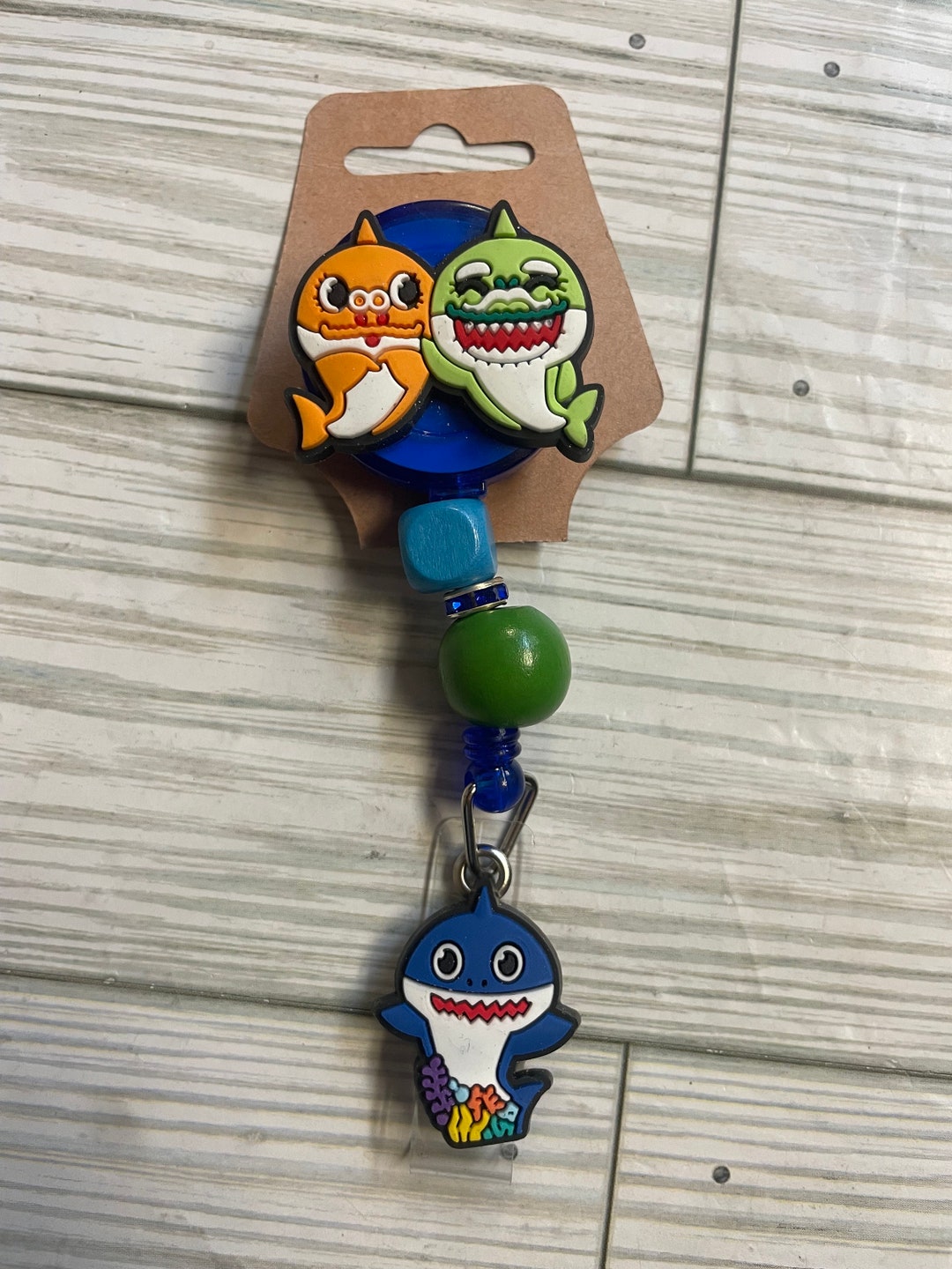Baby Shark Family Badge Reel - Etsy