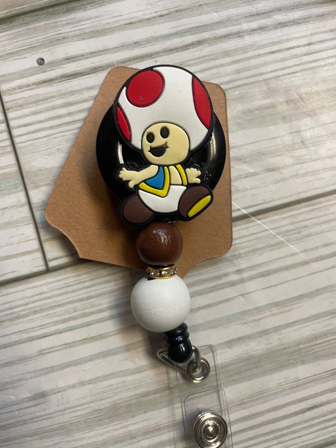 Baby Mario Brother Badge Reel - Etsy