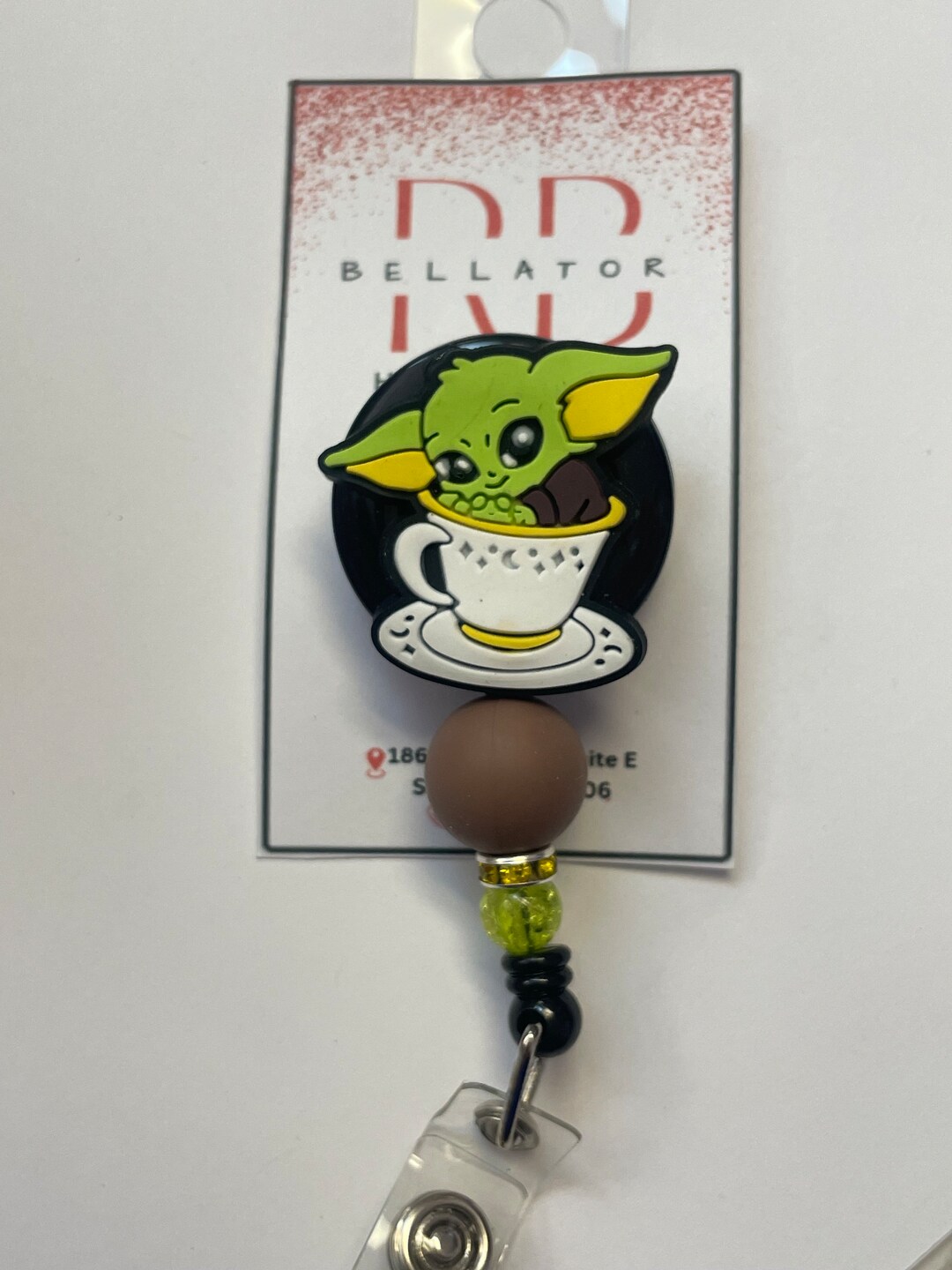 Baby Yoda Badge Reel - Etsy