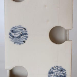 Keyhole Lamp | Keyhole Ceramic Table Lamp | Iron Oxide Hand-painted ...