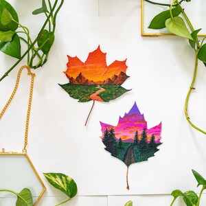 Nature-inspired Acrylic Painting, Original Art, Framed “mountains on ...
