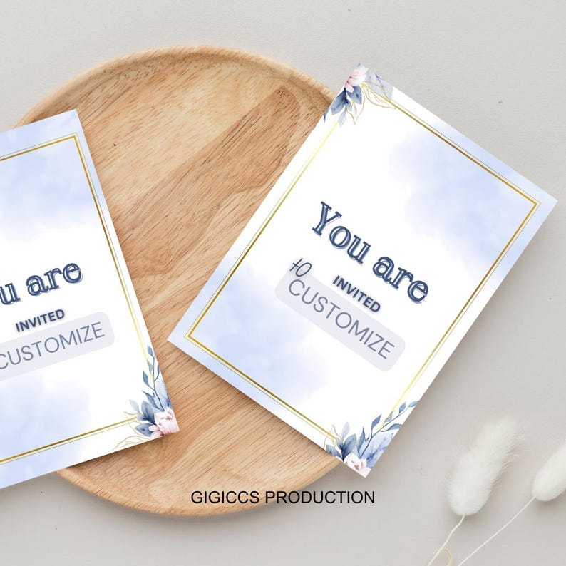 Editable Gold Birthday SMS Invitation: Custom Mobile Party Invite ...