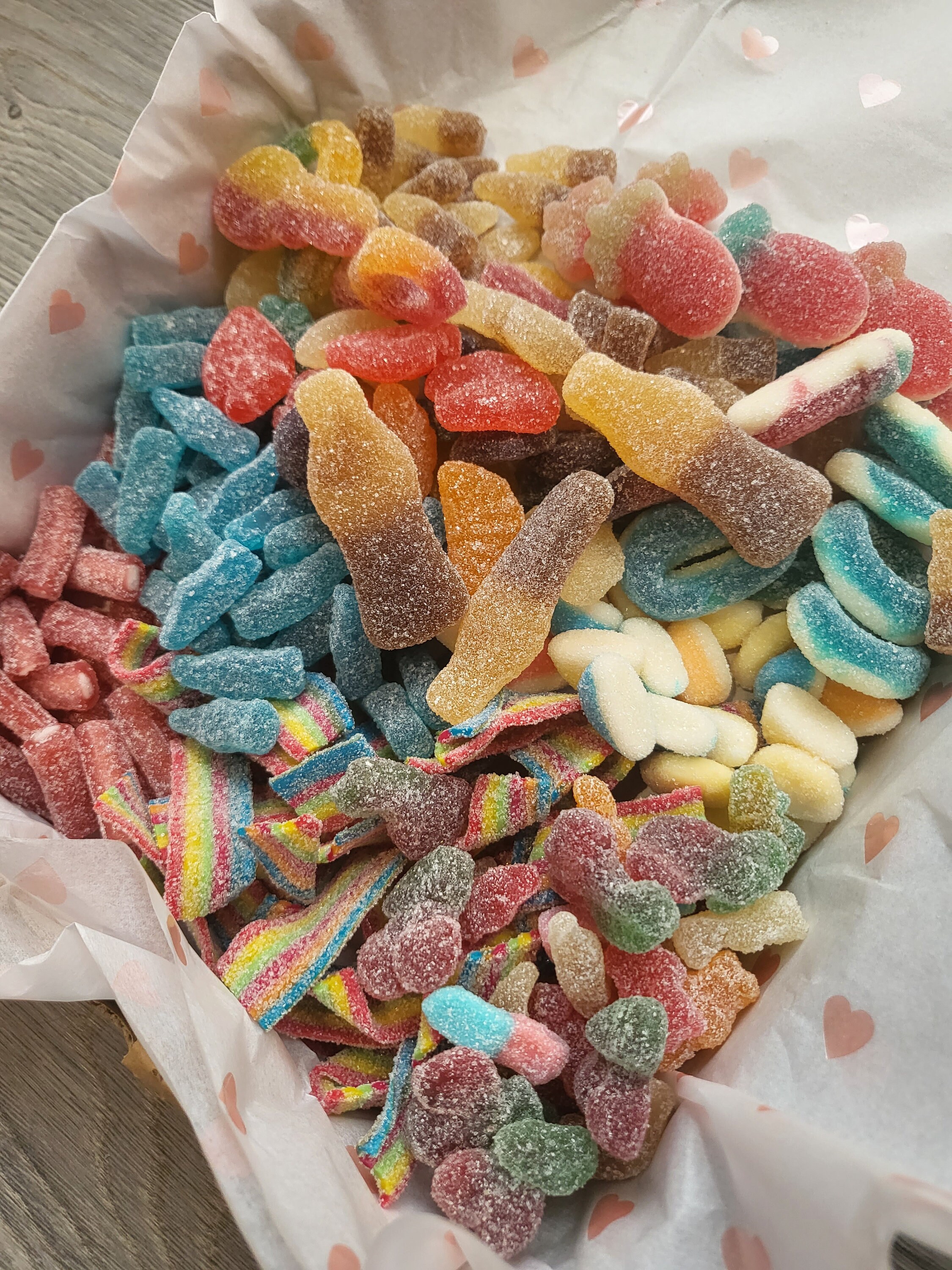 Mixed Fizzy Sweets 1KG - Etsy