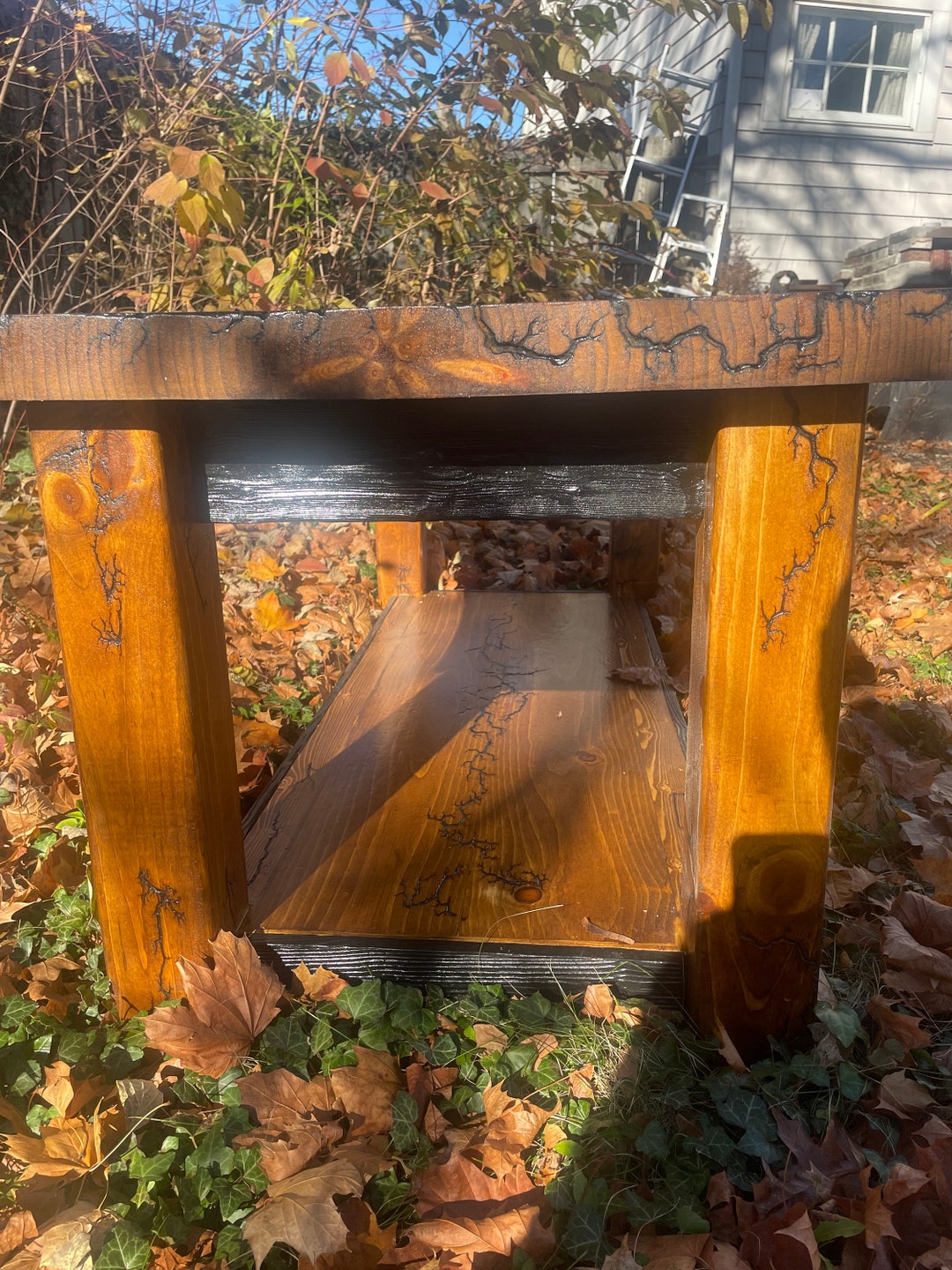 Fractal Burn Table - Etsy