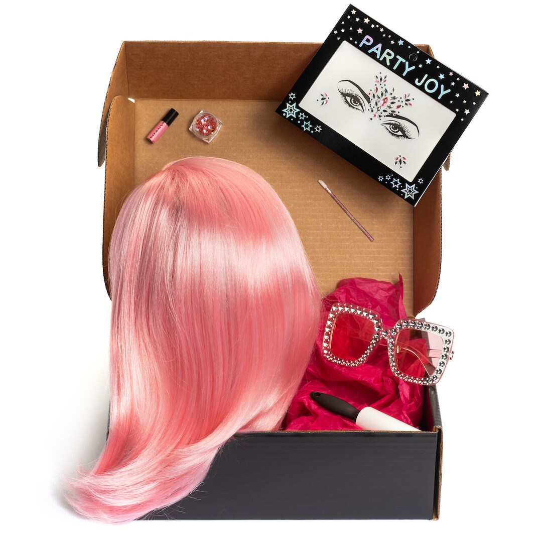 Custom Bachelorette Party Wig Boxes, Festival Party Wig Boxes, Girls ...