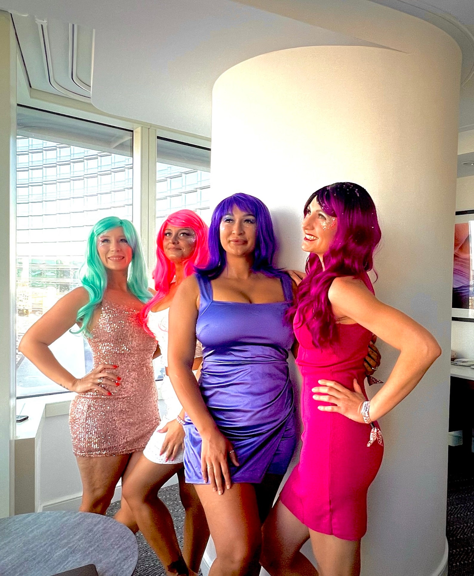 Custom Bachelorette Party Wig Boxes, Festival Party Wig Boxes, Girls ...