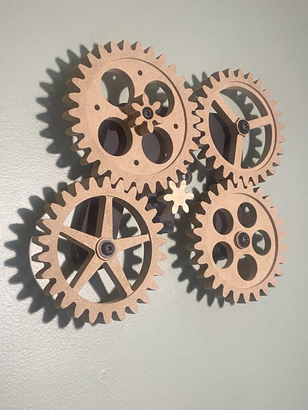 Paintable Project Gears Rotating Gears Motorized Gears You Can Paint ...