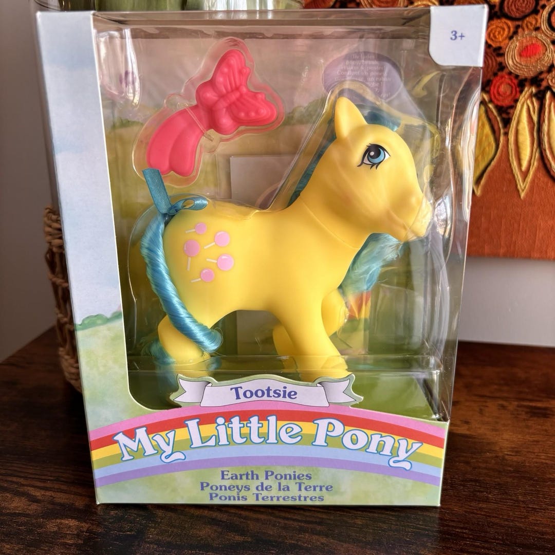MLP| NEW My Little Pony Tootsie Anniversary Yellow Earth Pony 2021 MIB ...