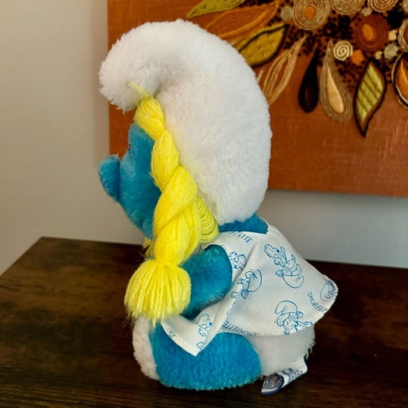 Smurfs| 1981 Vintage 8” Smurfette Plush Toy 80s - Etsy