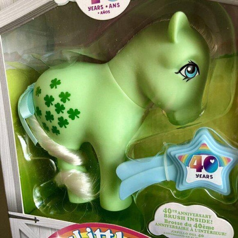 Hasbro | MLP My Little Pony 40th Anniversary Earth Pony Minty - NEW - Etsy