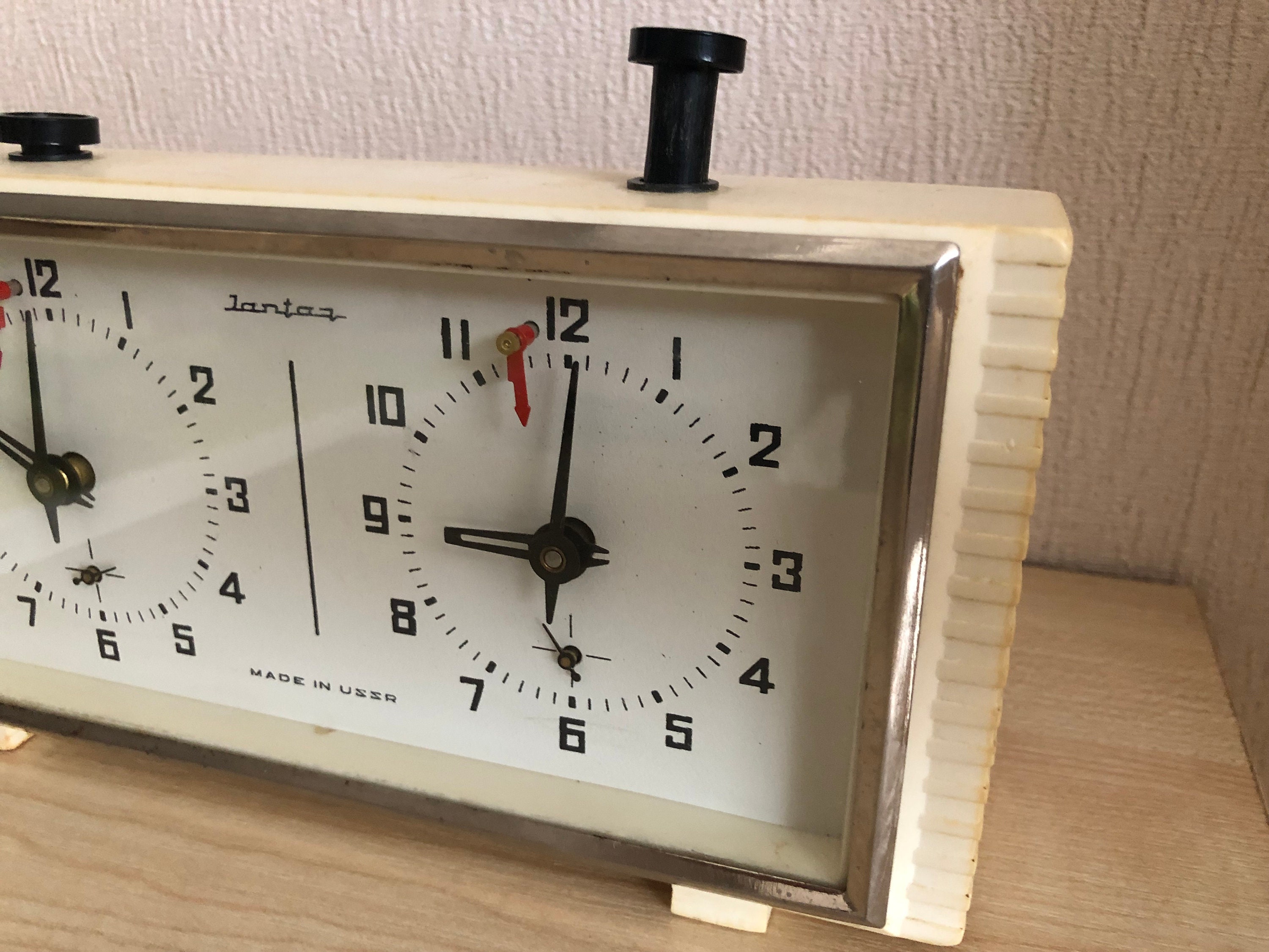 Vintage Chess Clocks, Soviet Chess Clocks, Plastic Chess Clocks ...