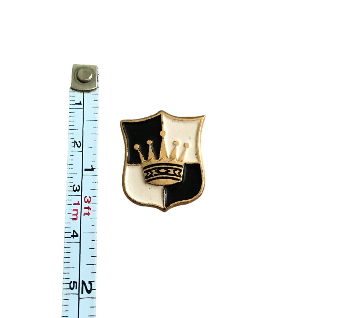 Vintage Metal Chess Piece Badge King, Soviet Badge, Gift Idea for Chess ...