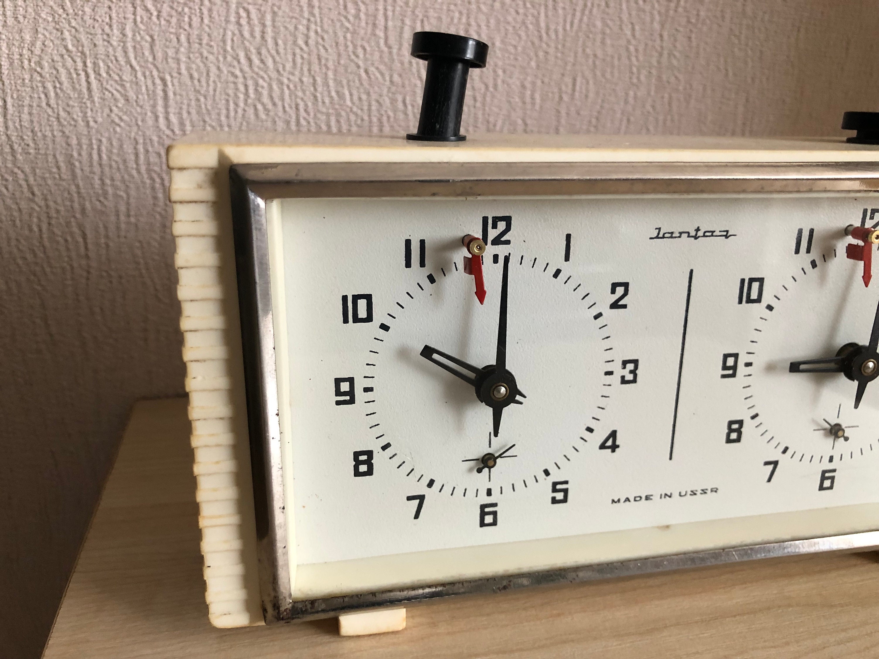 Vintage Chess Clocks, Soviet Chess Clocks, Plastic Chess Clocks ...