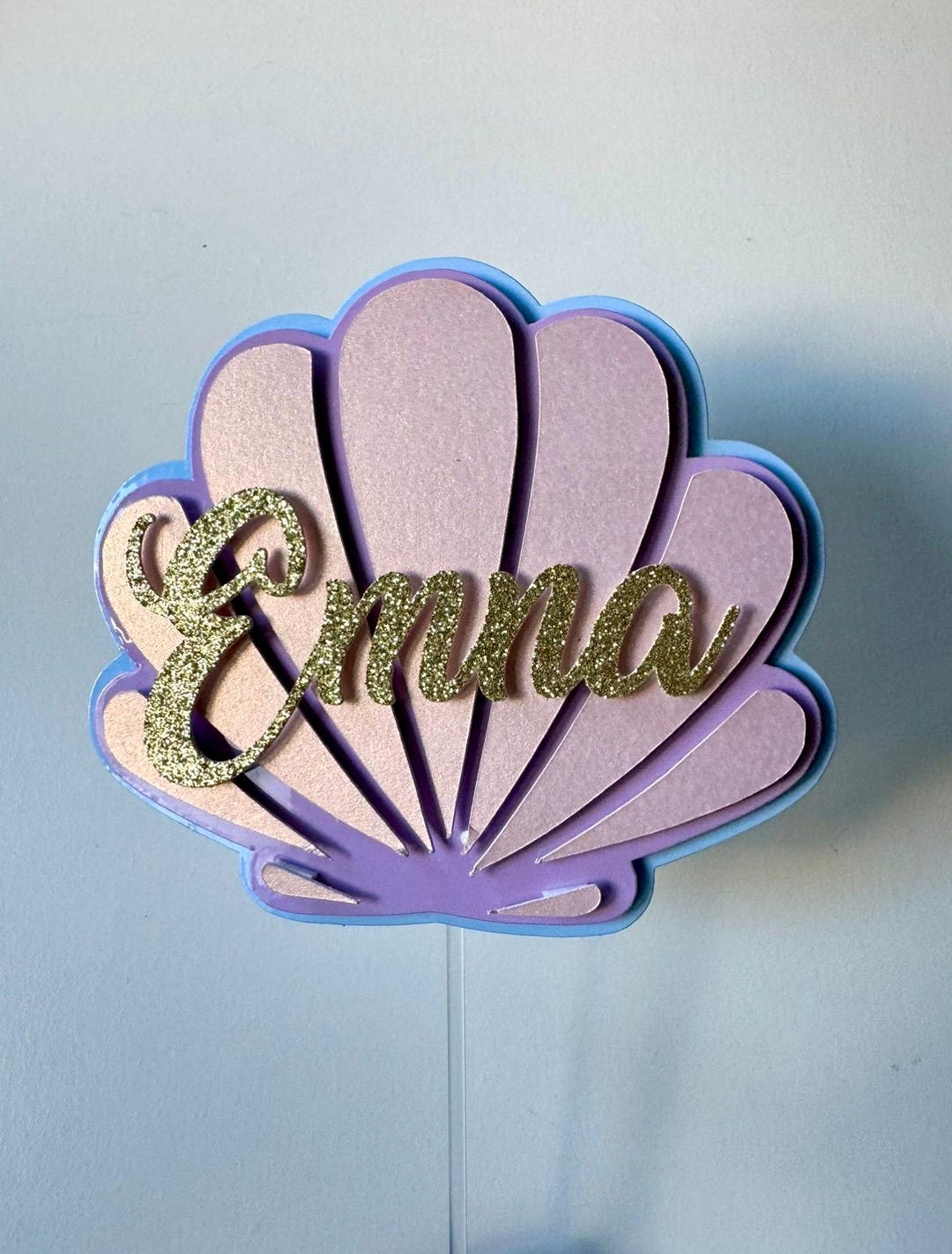 Mermaid Shell Topper - Etsy