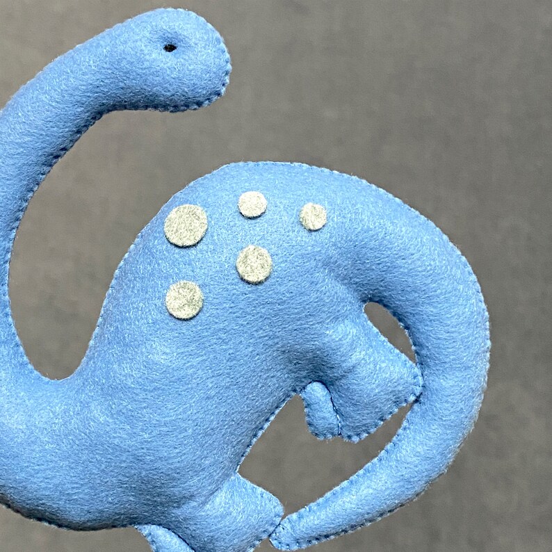 Felt Brontosaurus Sewing Pattern, DIY Dinosaur Plush (PDF Pattern) - Etsy