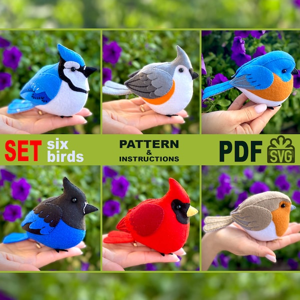 Bird Sewing Pattern - Etsy