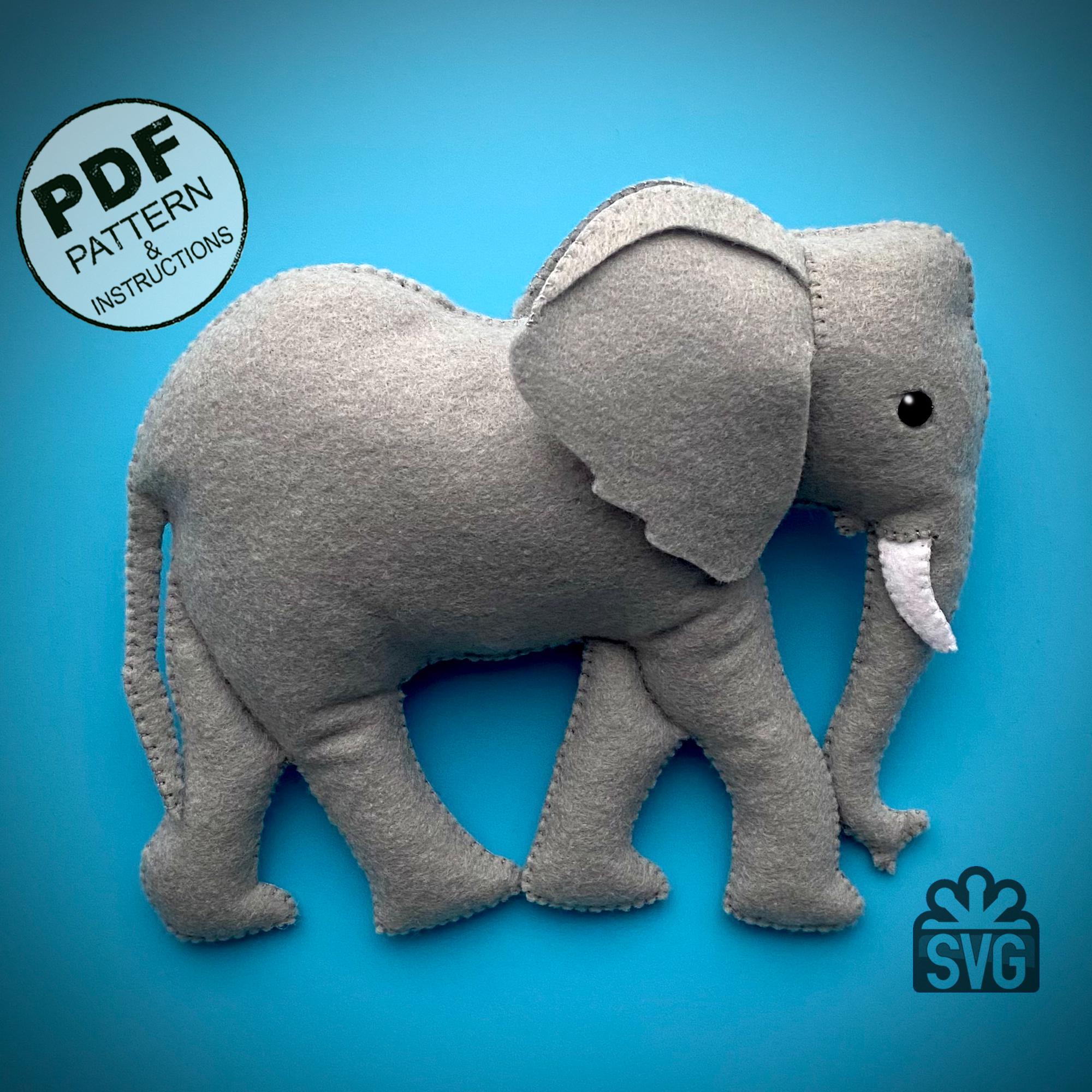 Felt Baby Mobile PDF Pattern and Step by Step Tutorial. Jungle Mobile ...
