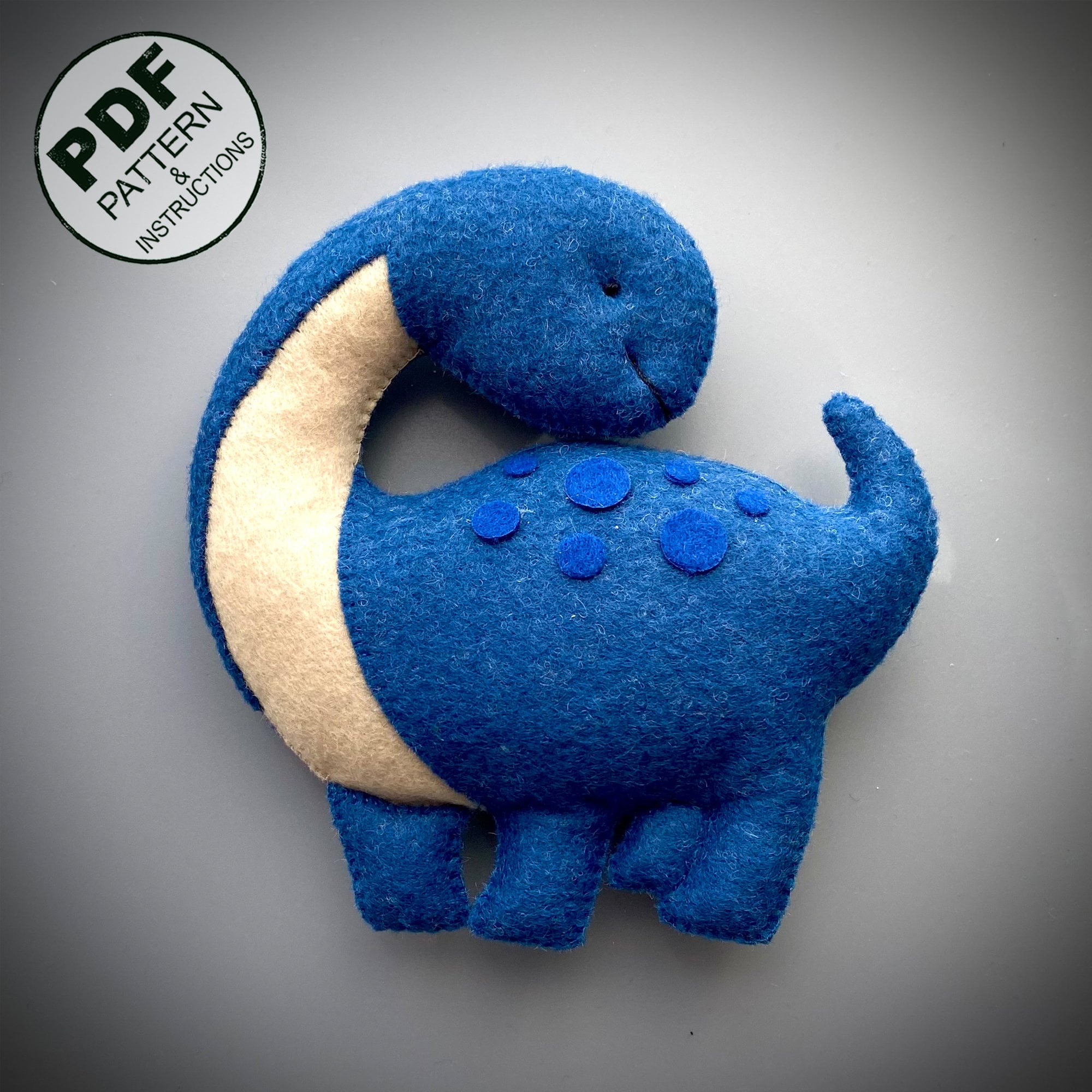 Dinosaur Baby Mobile Sewing Pattern, Felt Animals DIY (PDF Pattern) - Etsy