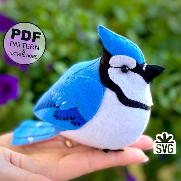 Felt Bird Pattern - Etsy