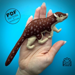 Australian Animals Sewing PDF Pattern and SVG. Stuffed Animals DIY ...