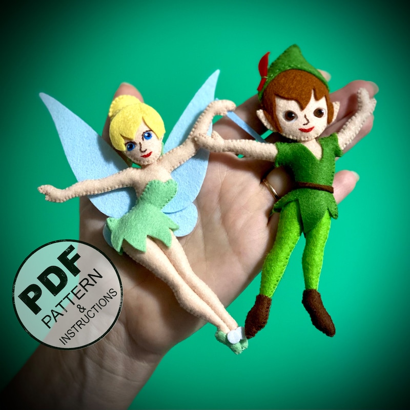Peter Pan Doll - Etsy