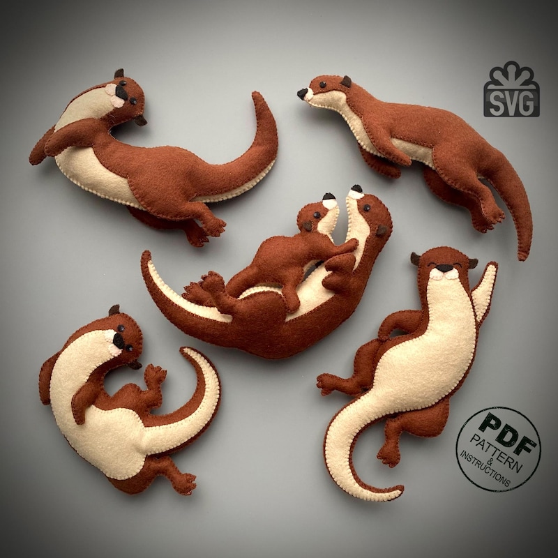Otter Plush - Etsy
