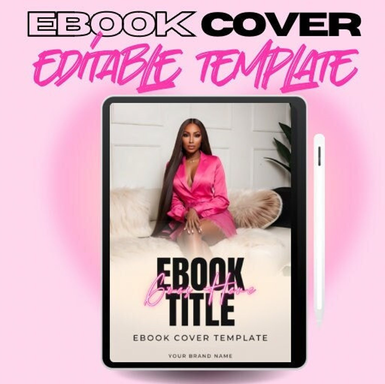 PLR Ebook Cover | Ebook Promotional Flyer Template, Canva Ebook Flyer ...