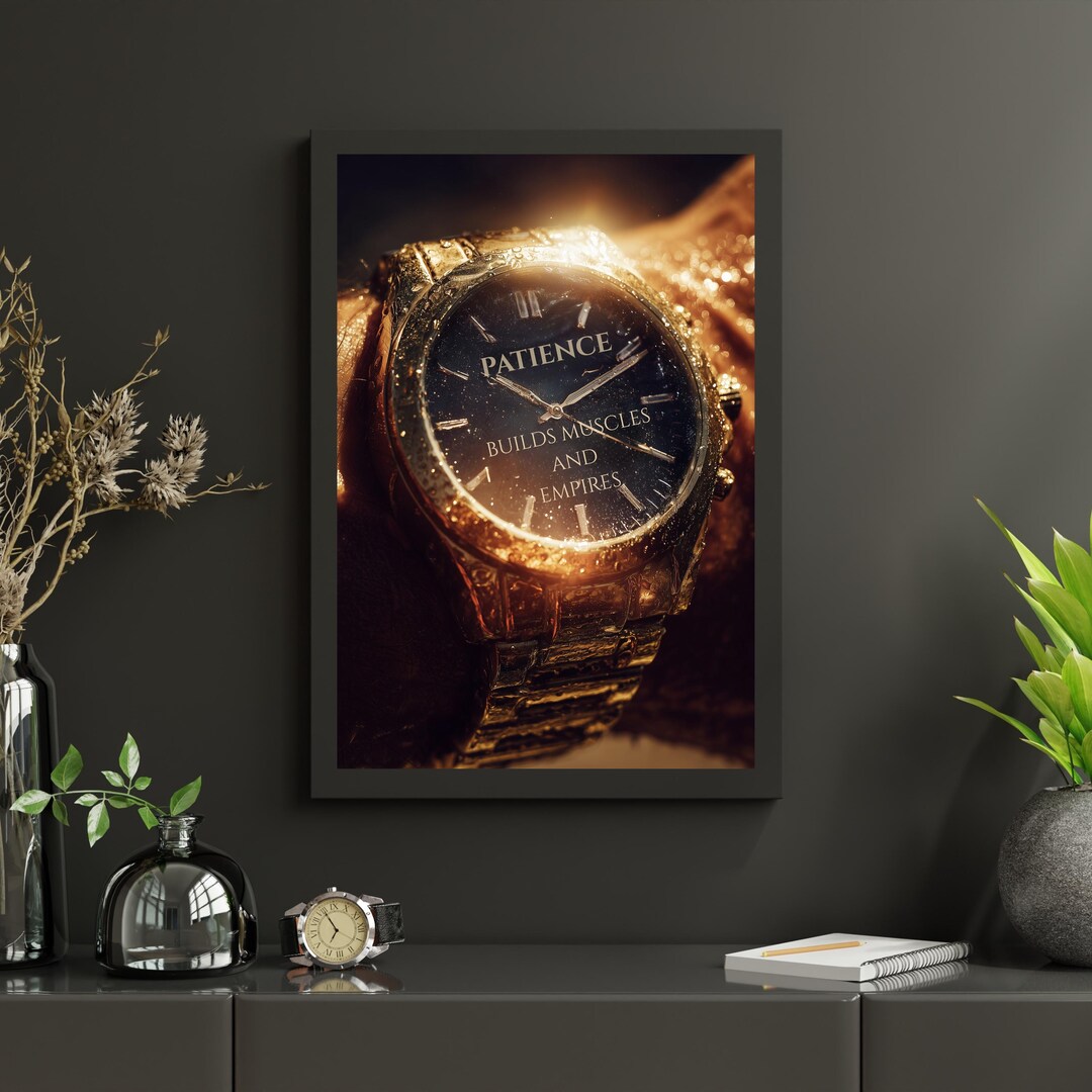 Inspirational Wall Art, Motivational Print, Office Decor Sign, Positive ...