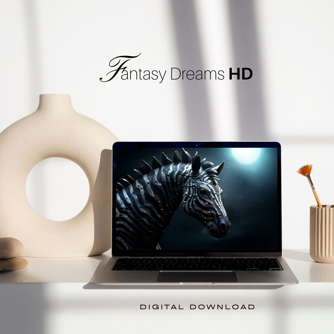 Fantasy Zebra | Mystical Fantasy Art | AI Art | High-resolution Digital ...