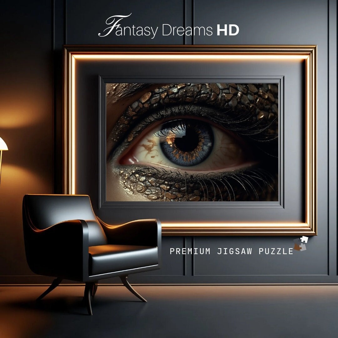 Fantasy Eye Jigsaw Puzzle | Unique Adults Puzzle | Premium Quality | 96 ...
