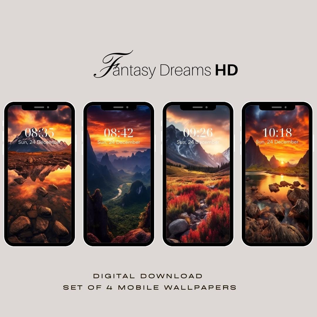 Mountains 4K Mobile Wallpapers Collection | Nature Landscapes | Serene ...