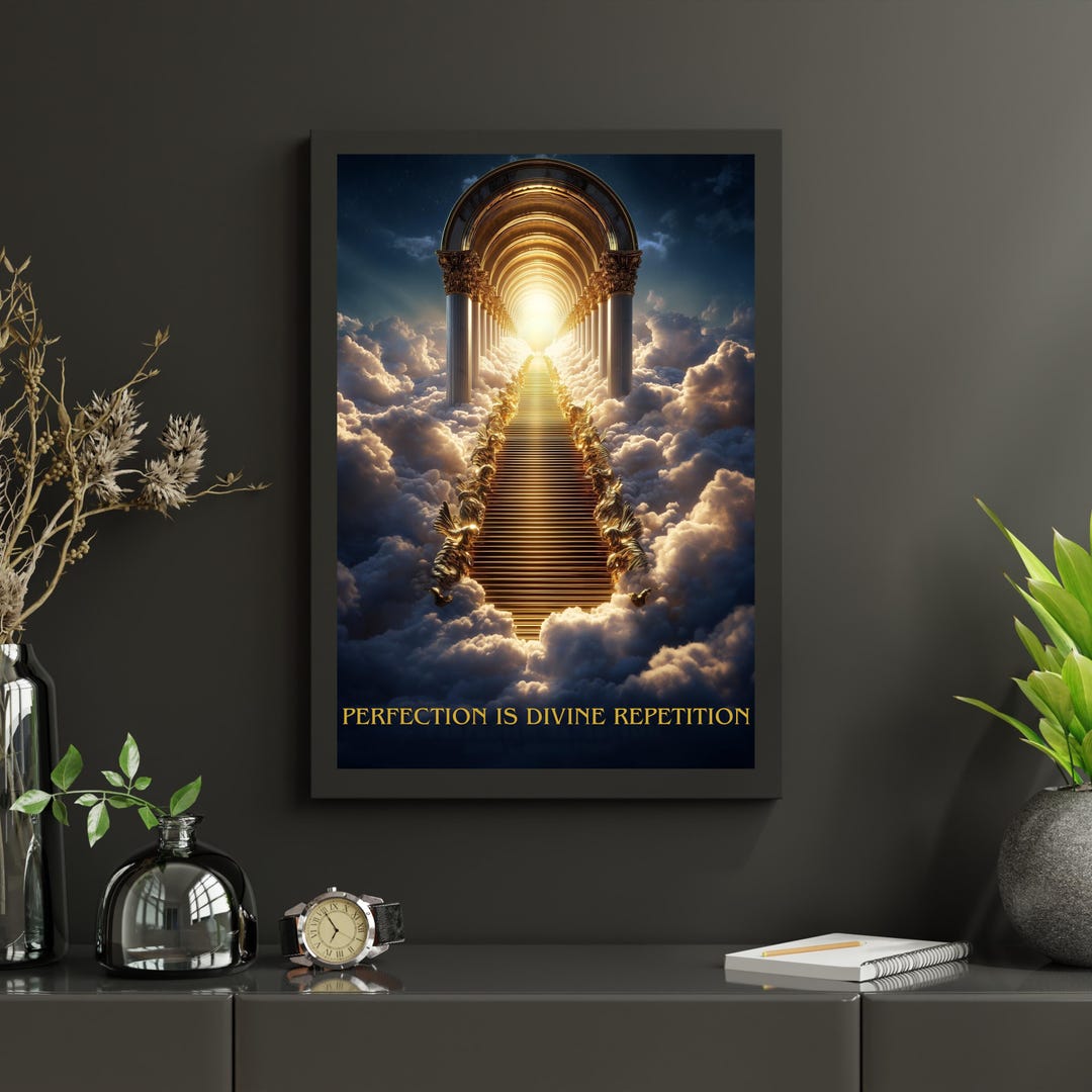 Fine Art Posters, Minimalist Wall Art, Perfection Repeat Print ...