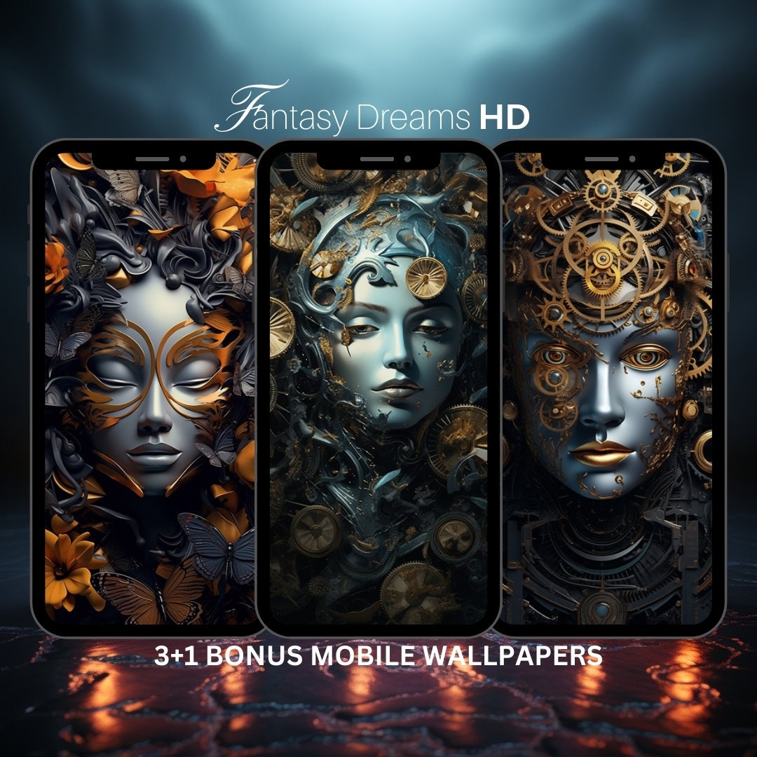 Fantasy Realm 4K Mobile Wallpapers: Mystical Artistry (digital Download ...