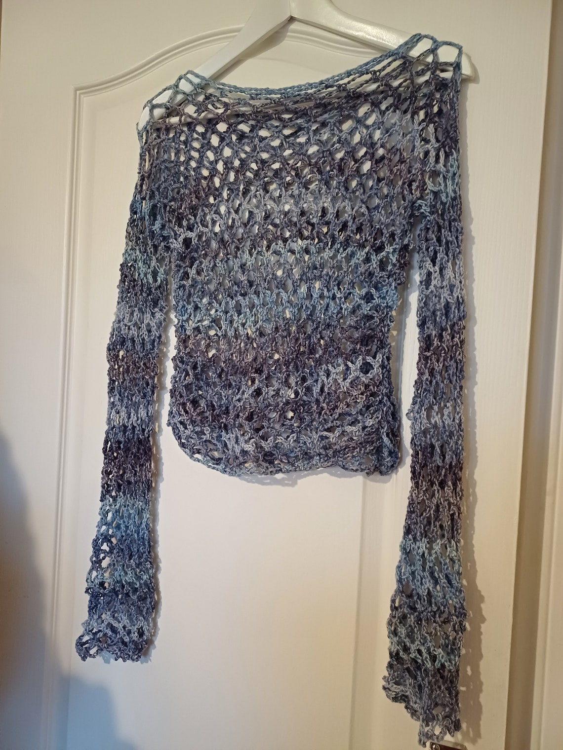 Crochet Mesh Jumper - Etsy