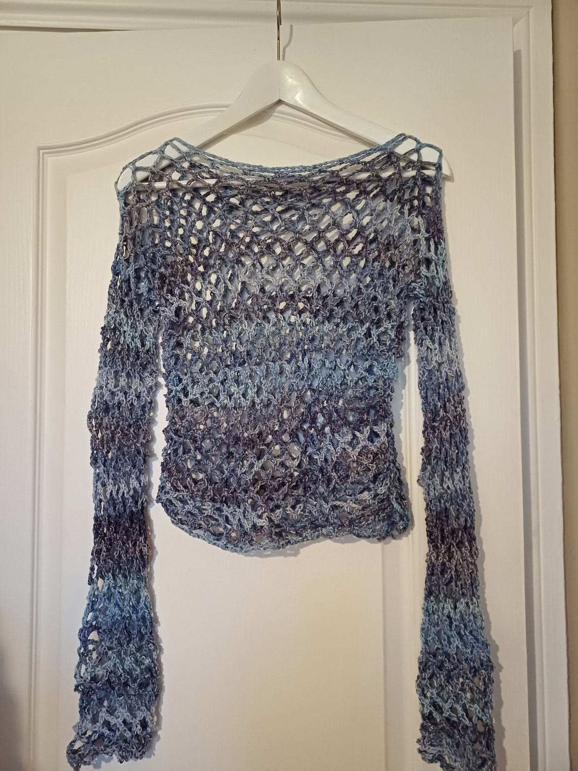 Crochet Mesh Jumper - Etsy