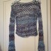 Crochet Mesh Jumper - Etsy