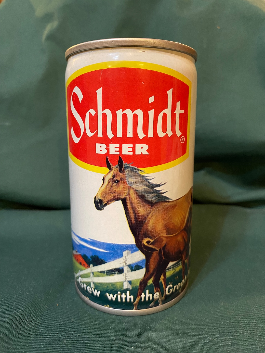Schmidt Beer Nature Series horse and Foal 12 Oz Can Top - Etsy