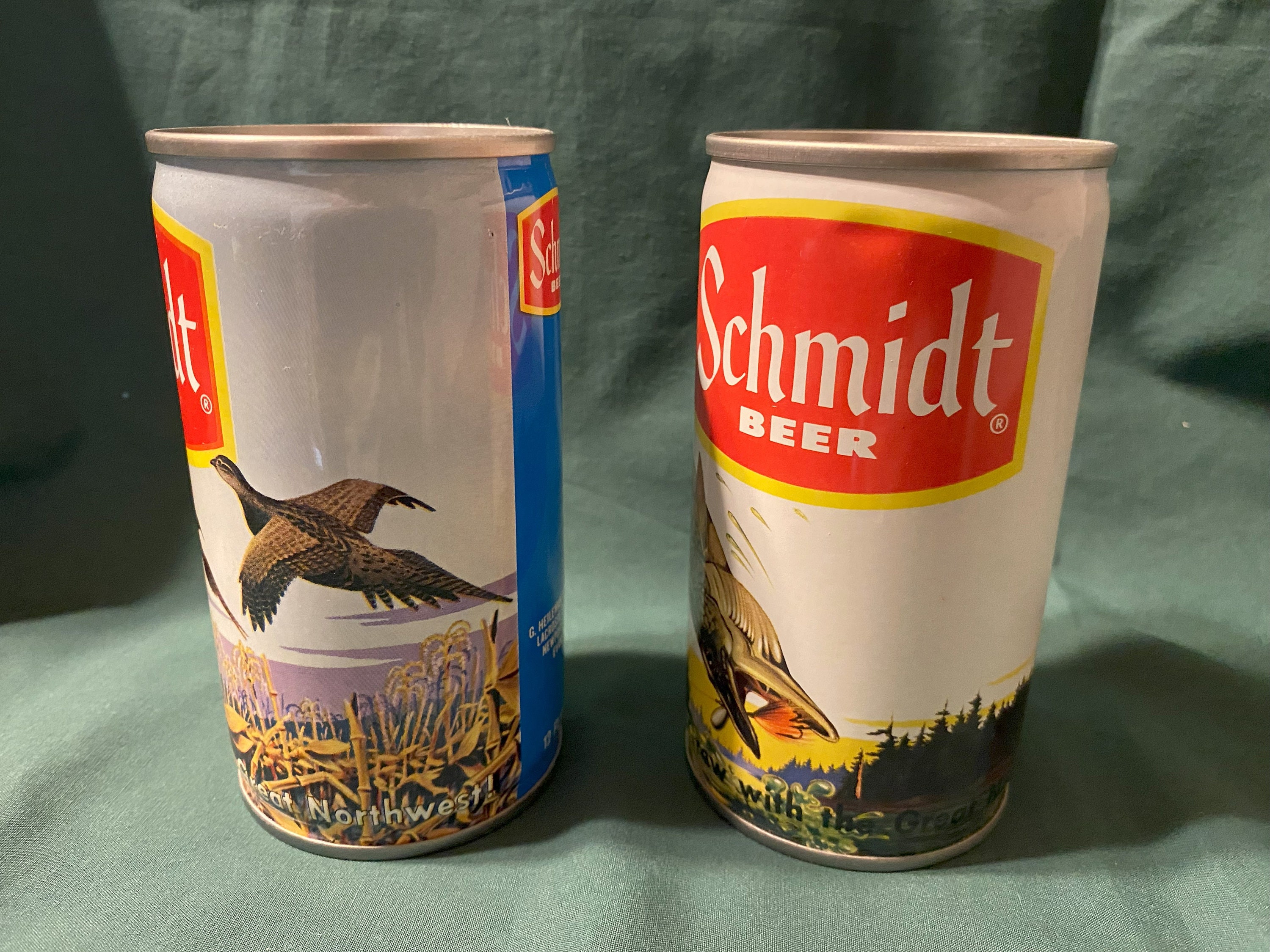 Vintage 1970s Schmidt Beer Nature Series, Two 12 Oz Cans. - Etsy