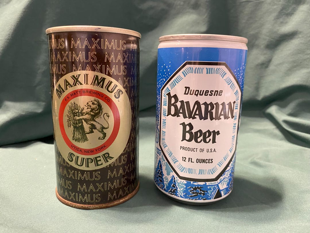 Vintage 1970s Assorted Beer Cans. Two 12 Oz. Cans. - Etsy