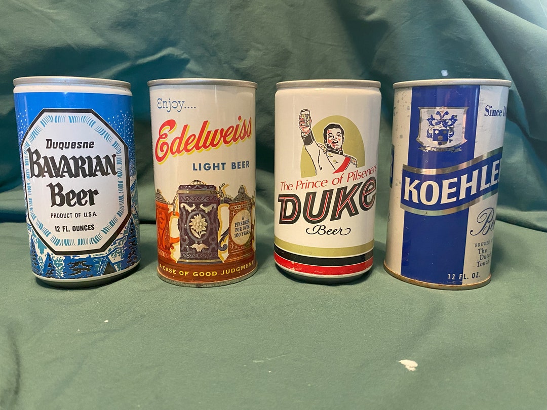 Vintage 1970s Assorted Beer Cans. Four 12 Oz. Cans. - Etsy