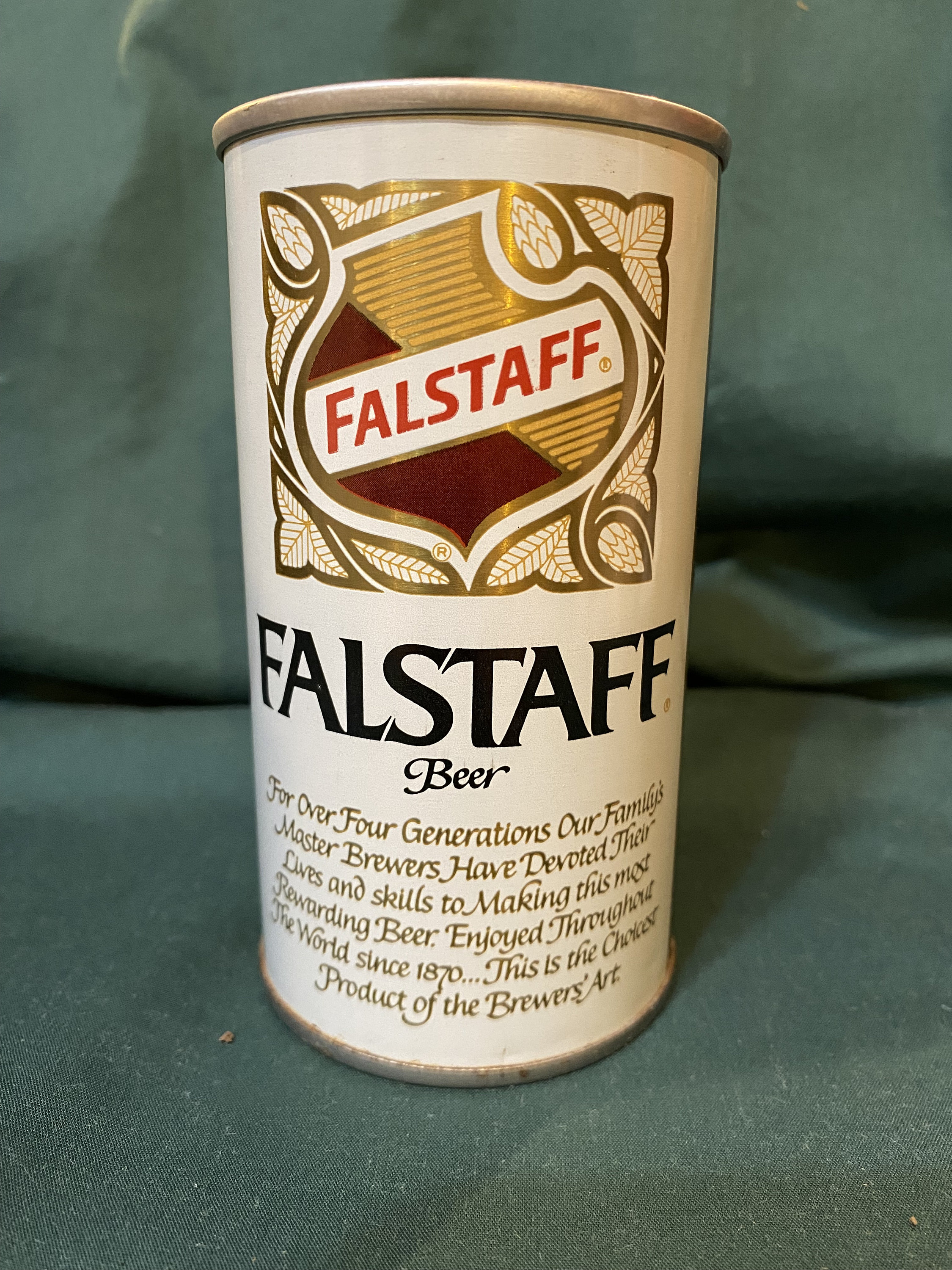 Vintage 1970s Beer Cans From Falstaff Brewing Corp. Two Cans. - Etsy