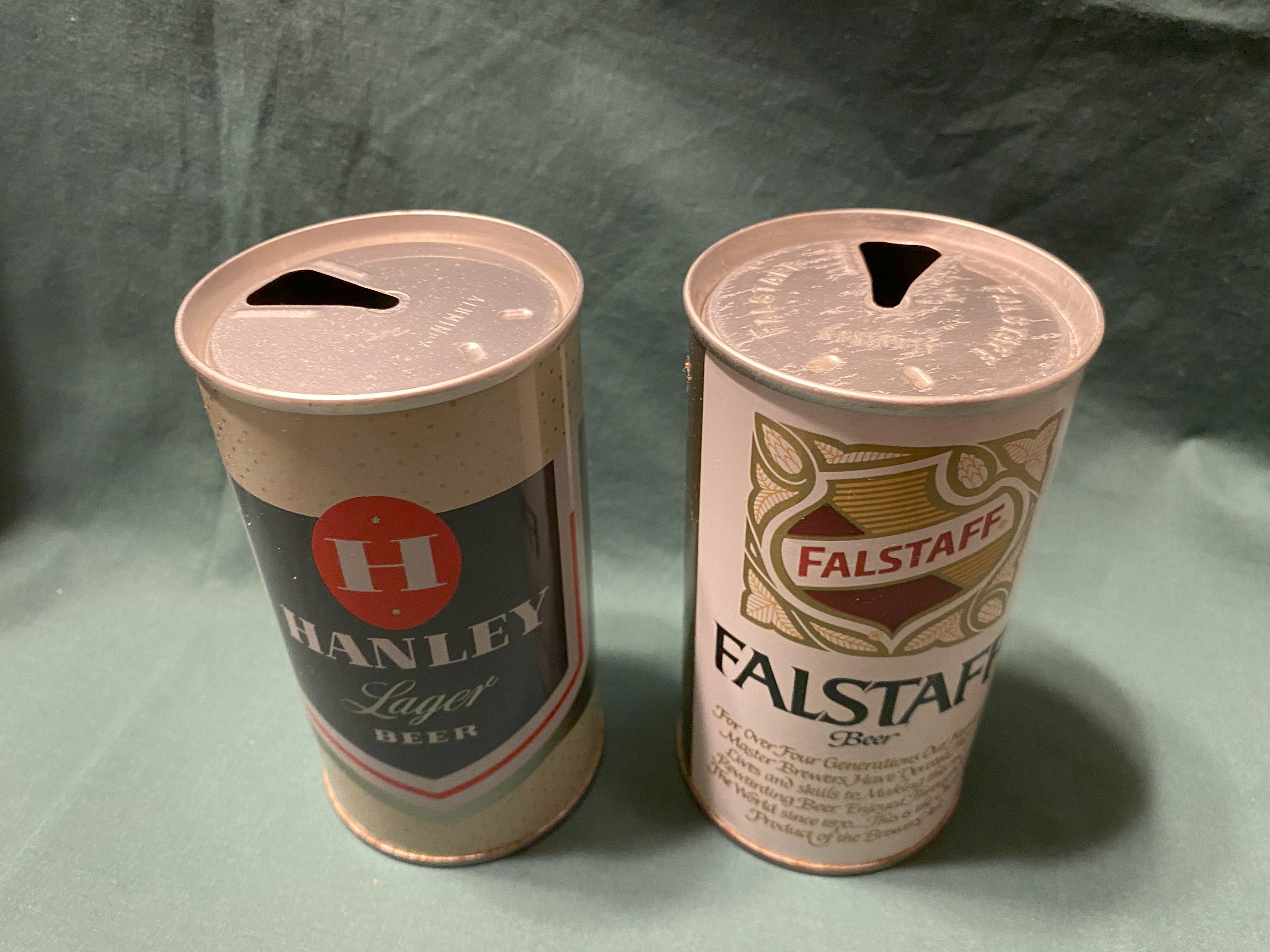 Vintage 1970s Beer Cans From Falstaff Brewing Corp. Two Cans. - Etsy