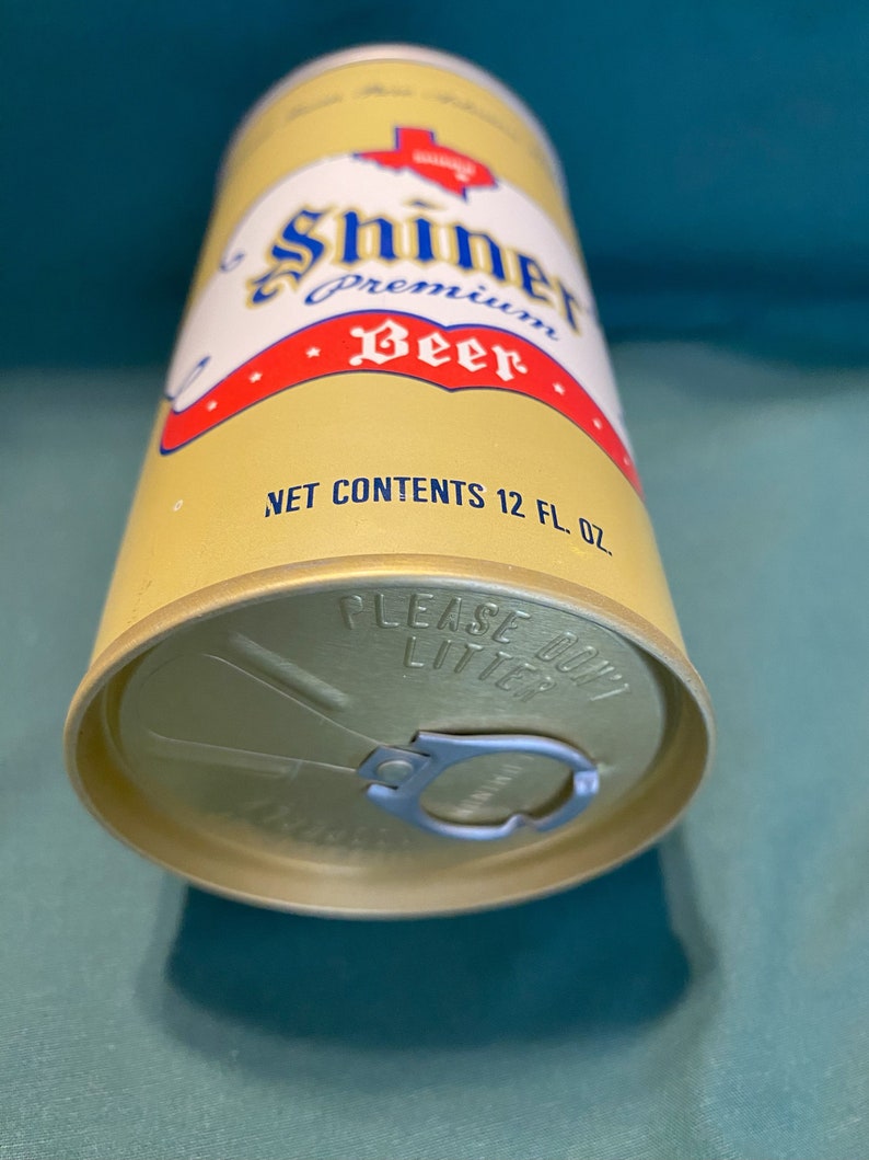 Shiner Collectible Beer Can Bank - Etsy