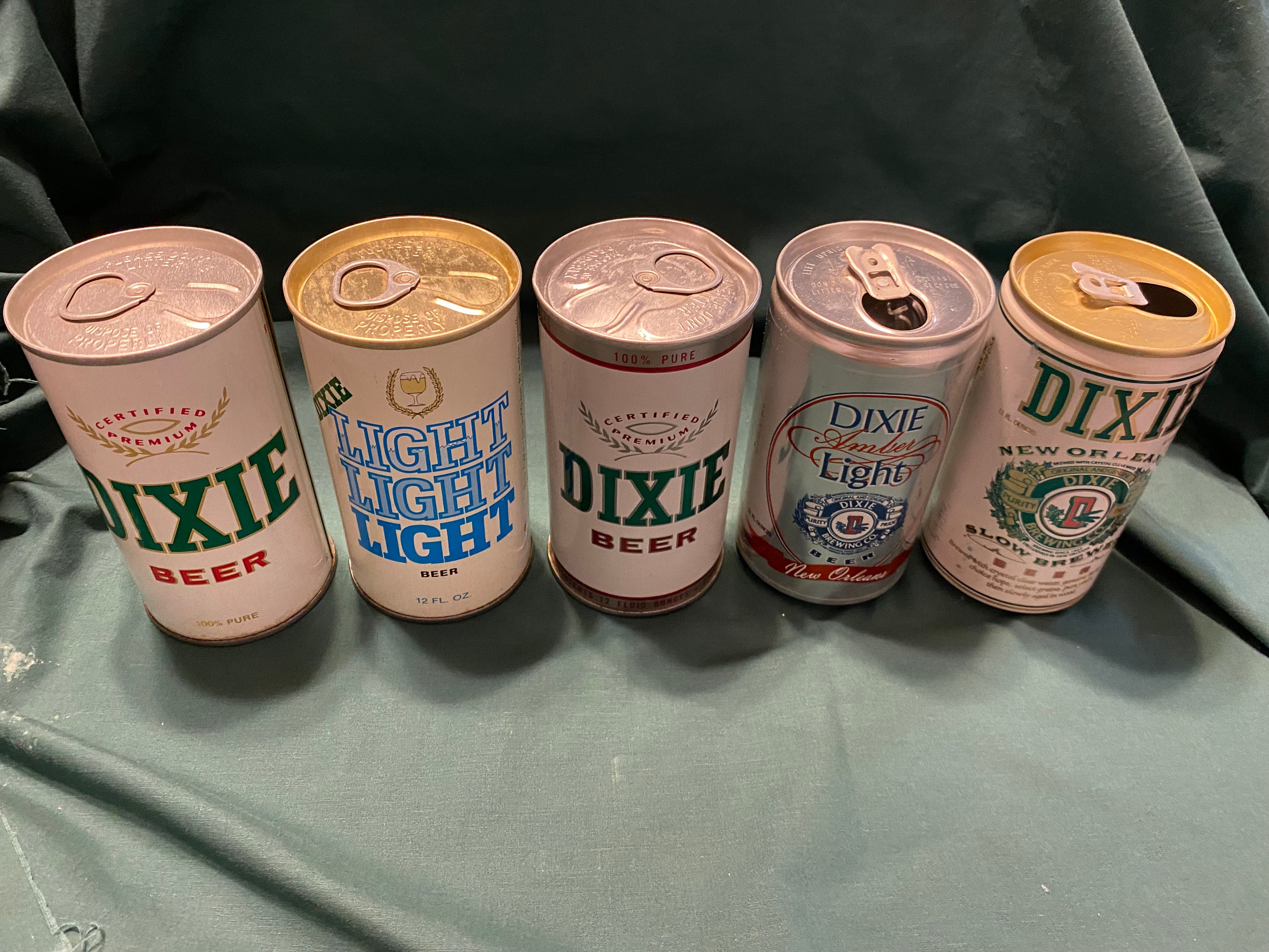 Vintage Dixie Brewing Co. Cans. Five 12 Oz. Cans. - Etsy