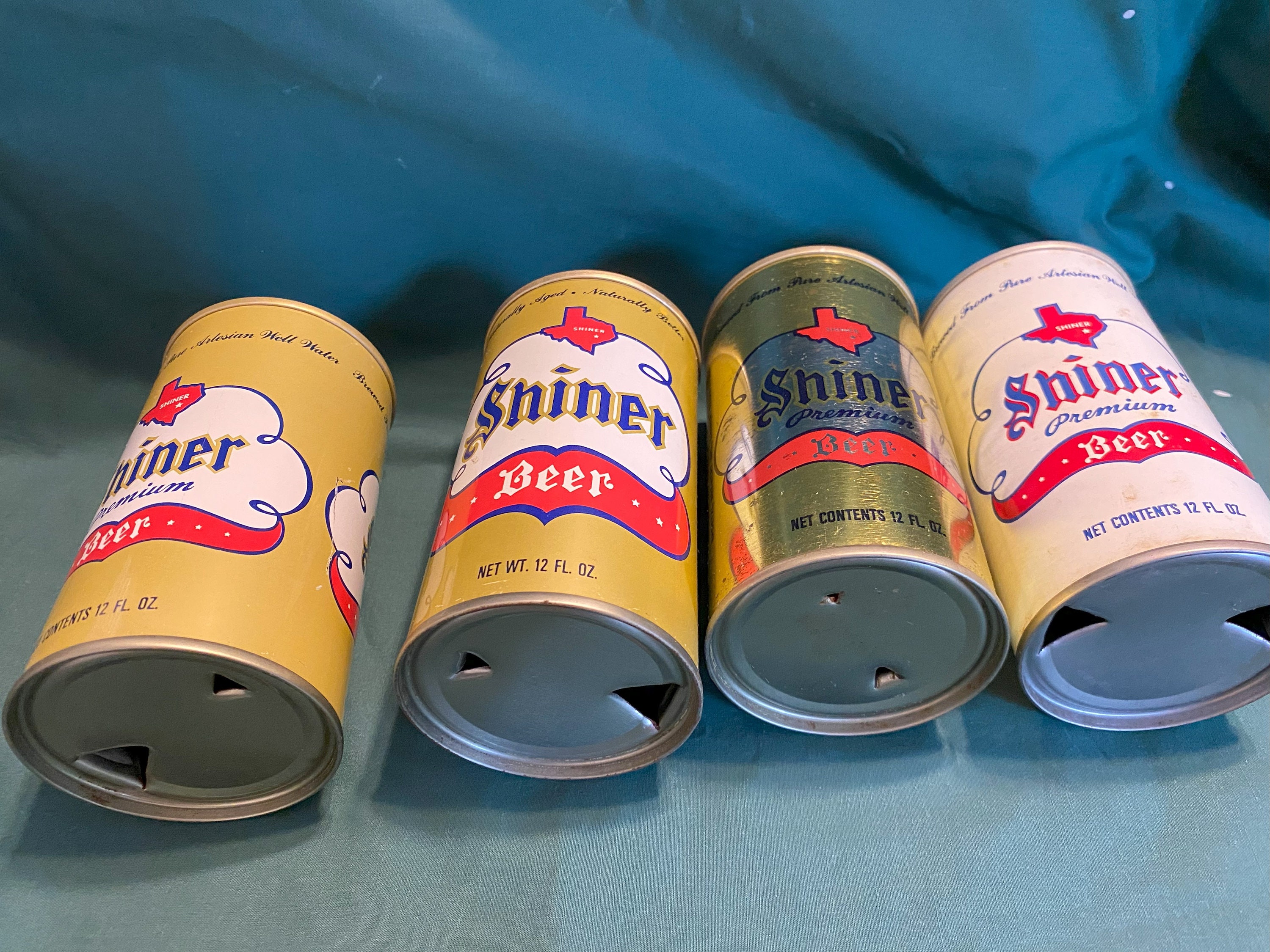 Vintage Shiner Beer Can Variety. Four 12 Oz. Cans. - Etsy