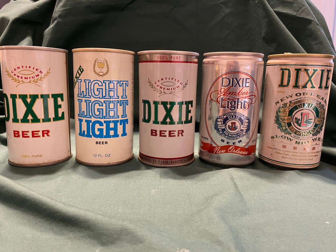 Vintage Dixie Brewing Co. Cans. Five 12 Oz. Cans. - Etsy